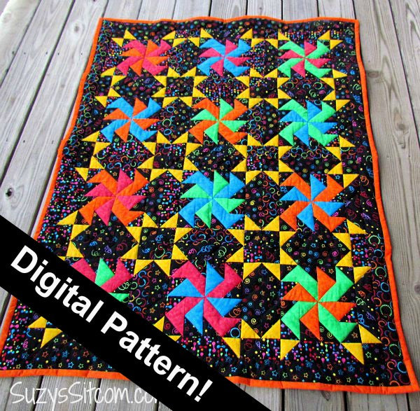 Party Time Digital Quilt Pattern – Suzys Sitcom Store